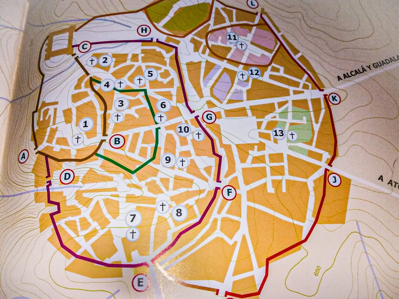 Recorrido por el Madrid antiguo «La muralla medieval cristiana ...